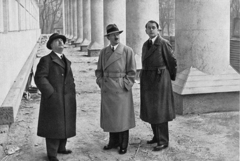 Hitler Archive | Leonhard Gall, Adolf Hitler, and Albert Speer visit ...