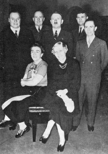 Hitler Archive | Group photo during a meeting with Lord Rothermere at ...