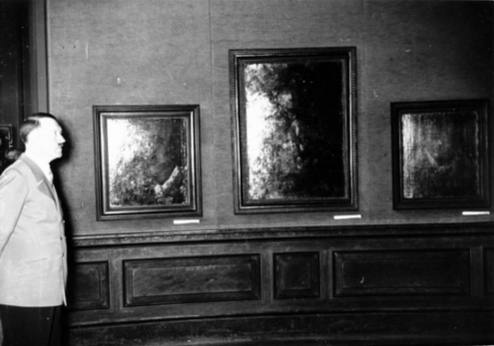 Hitler Archive | Adolf Hitler visits the Kunsthistorisches Museum ...