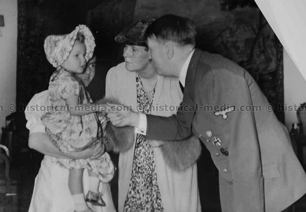 Hitler Archive | Adolf Hitler with his goddaughter Edda Göring and her ...