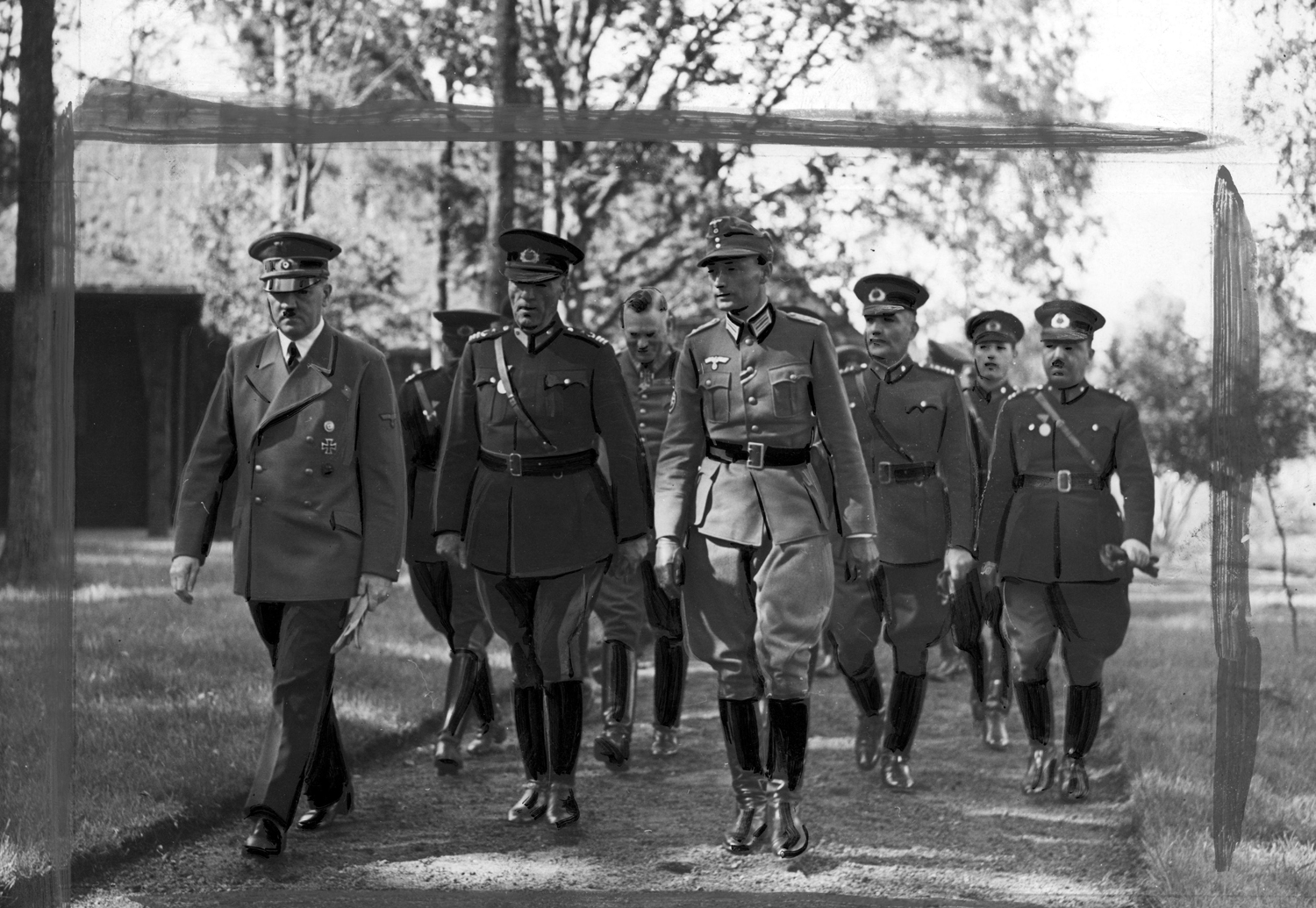 Hitler Archive | Adolf Hitler receives Turkish officers under the ...